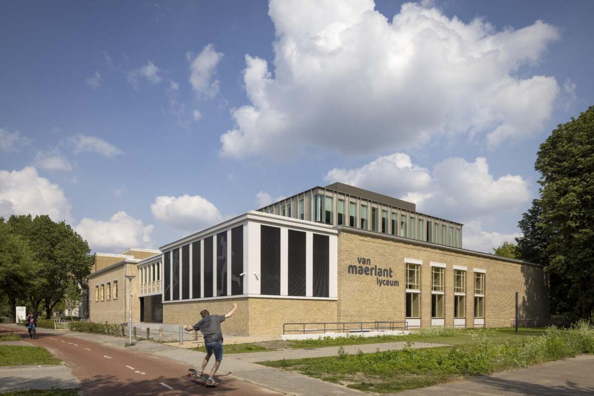 Monumentale school in het park; intelligente vernieuwbouw Van… | IVVD